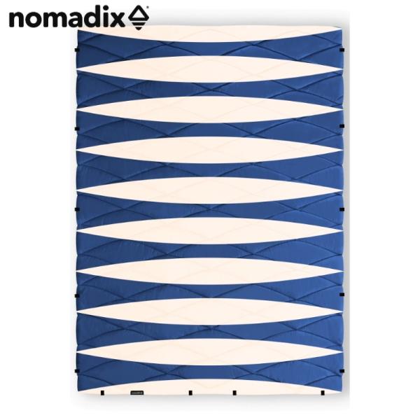 \"NOMADIXの商品は、\"Own less. Do more.(少ないモノで、多様なコトを)\"をモットーに、様々なシーンやアクティビティで使用できるようにデザインされています。 最も多用途で携帯可能な断熱ブランケット。 ブランケット...