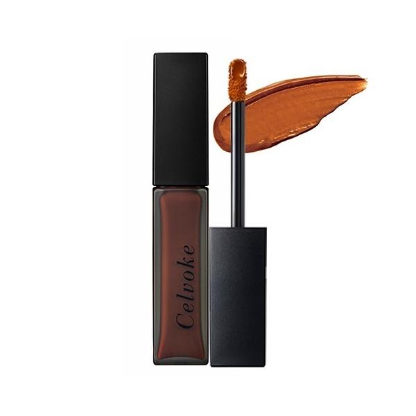 Celvoke セルヴォーク エンスロール マット リップス 03鮮やかな色が唇にフィットしシルキータッチが続くリキッドリップオイルと粉体の絶妙なバランスの“シルキー処方”により、グロスよりもべたつきをおさえ、塗布後に乾くと粉体が凝縮し、濃...