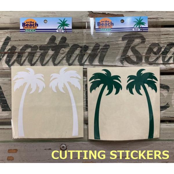 オリジナルサーフブランド「on the Beach」よりカッティングステッカーの新柄が登場！種類・サイズが豊富ですので、用途に合わせてお選びください◎※カッティングステッカーは文字だけが残るステッカーです。耐光・耐水なので、車など屋外でも使...