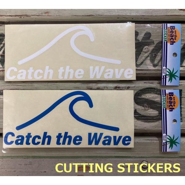 オリジナルサーフブランド「on the Beach」よりカッティングステッカーの新柄が登場！種類・サイズが豊富ですので、用途に合わせてお選びください◎※カッティングステッカーは文字だけが残るステッカーです。耐光・耐水なので、車など屋外でも使...