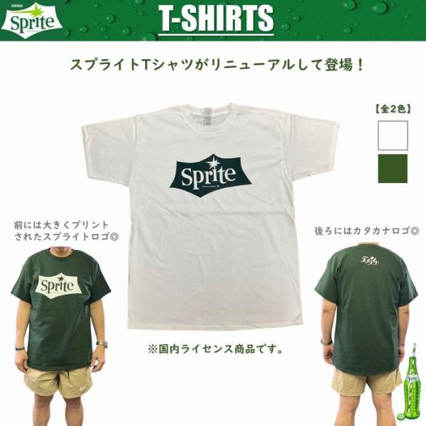 懐かしのスプライトTシャツがリニューアルして登場！1960年代ロゴのレトロデザインとなっております。後ろのカタカナロゴがポイントです◎夏のTシャツはもちろん、インナーとして秋・冬でも活躍しそう♪当店限定のオリジナルノベルティ付きです。※ボデ...