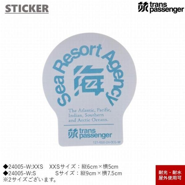オリジナルブランド「trans passenger」よりステッカーが登場！トランクはもちろん、車・バイク・スマホなどサイズや用途に合わせて貼ることができます。耐光・耐水素材なので、屋外でもご使用いただけます◎「トランスパッセンジャー」旅や自...