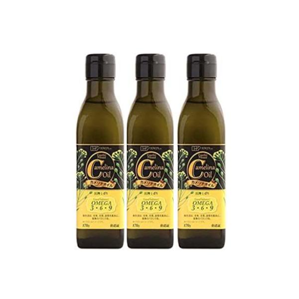 アブラナ科の植物カメリナサディバの種子を圧搾しぼりし、精製することでクセのない味に仕上げたオイルです。「オメガ３：オメガ６：オメガ９」が「２：１：２」と理想のバランスで含まれています。酸化に強いので加熱調理でき、開封後も常温で保存できるので...