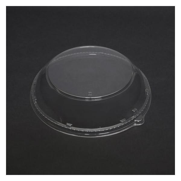 T-シェルトプラッター丸30嵌合蓋◇誰が盛り付けてもボリューム満点！●レンジ不可●素材：エコPET●耐熱温度：６０℃●サイズ：φ３０１×６５（５１）mm●入数：１０枚