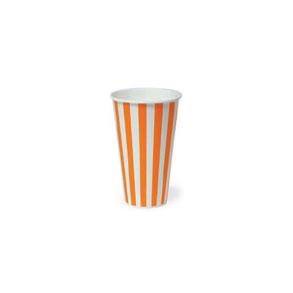 SCM-400P ストライプ◇様々なシーンでご使用いただける紙コップです。◇ホット＆コールド用のコップです。◇イベントやお祭りで食べ歩き用のコップとしても人気です！●サイズ：口径×高さ（φ８３.４×１２９.６mm）●容量：４１５ml●入数：５０個