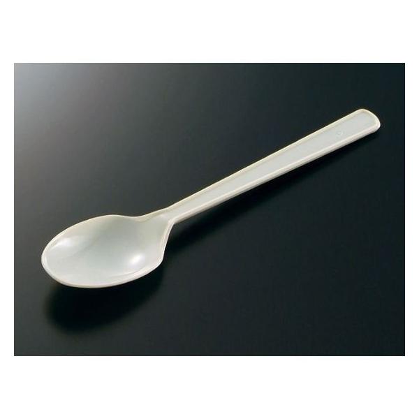 スプーン 160 （単袋入）◇プラスチック製の使い捨てスプーン。◇カレーライス、スープ、丼物等に活用できる、しっかりとした作りです。●素材：PS（ポリスチレン） 　　　　　●サイズ：160mm ●入数：100本