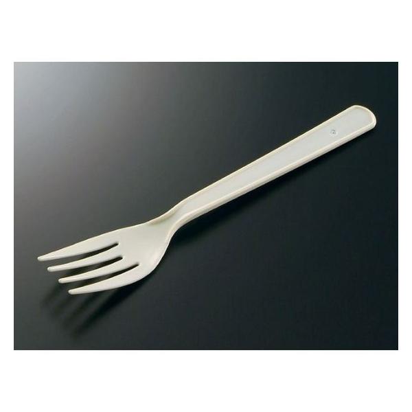 フォーク 160 （単袋入） ◇プラスチック製の使い捨てフォーク。◇パスタ、サラダ、お弁当等に活用できる、しっかりとした作りです。●素材：PS（ポリスチレン） 　　　　　●サイズ：160mm ●入数：100本