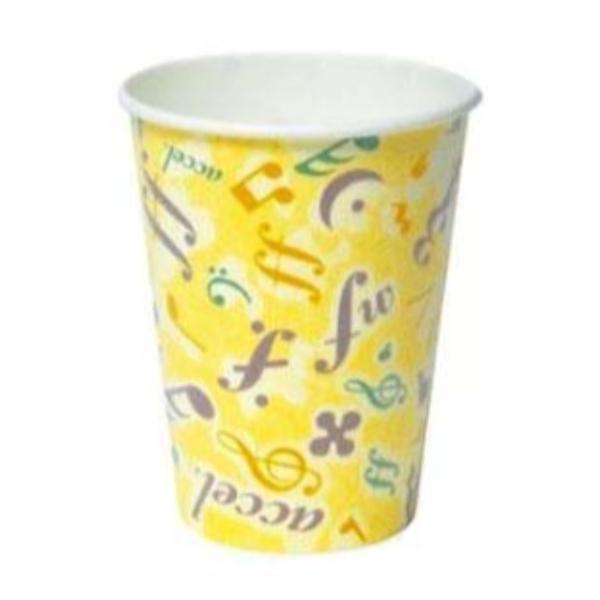 断熱性　発泡紙コップ◇紙コップの表面に特殊な発泡層を施した、滑りにくく持ちやすい断熱コップです。●サイズ：口径７６.６×高さ９６.３×底径５２.５mm●満杯容量２７２ml●入数：50個　　　　