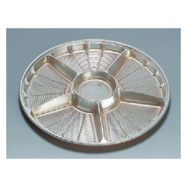 サークルトレー◇定番のオードブル容器です。●レンジ不可●素材：HIPS●耐熱温度：８０℃●耐油性：OK●サイズ：φ３８５×３４mm●入数：２０枚