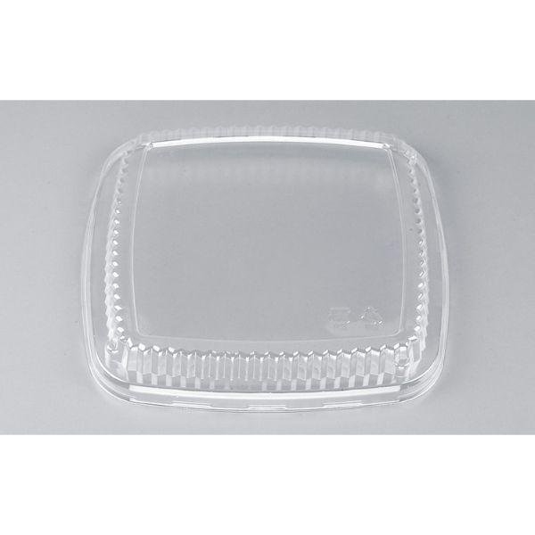 BF-210 嵌合蓋◇定番に二段弁当の蓋です。◇ごはんとおかずをセパレートに！●蓋：レンジ不可●素材：OPS●耐熱温度：85℃●サイズ：158×158×10mm●入数：50枚BF-210・211/BFランチ1/Z-16/VK-19/ドリス小...