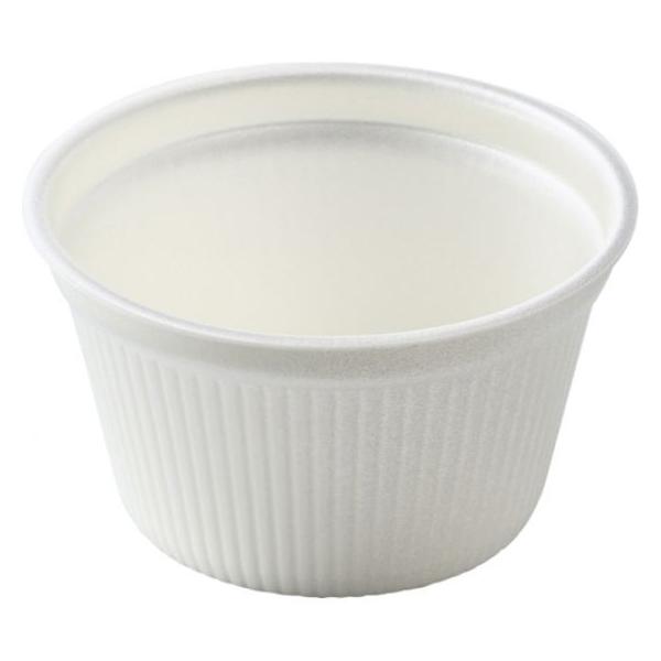 MFP ドリスカップ 142-790 白◇売り場を演出してくれる容器です。◇中皿の使用で多彩なメニューに対応できます！●本体：レンジ対応●素材：マルチFP●耐熱温度：110℃　　　　　　　●サイズ：φ142×82mm ●入数：30枚※ドリス...