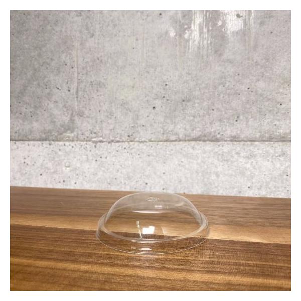 MS76-OC シン◇デザートカップ、プリンカップの蓋です。●蓋：レンジ不可●素材：A-PET●耐熱温度60℃　　　　　　●サイズ：φ76×H20mm ●入数：100枚