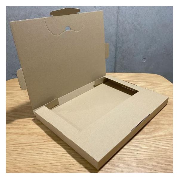 【クラフト色】ネコポス用 段ボール箱 Gフルート（マイクロフルート）◇ポスト投函が可能でA4サイズに対応しているネコポス用の段ボールです。◇組み立てが簡単で、開封もミシン目入りなのでも簡単に開けれます。◇マイクロフルートとは、段の高さが0....