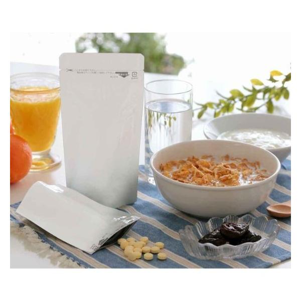 ラミジップ スタンドパック ホワイトパウチ ALタイプ 規格袋 AL-18W◇PET／AL／PEラミネート袋の白色印刷、スタンドタイプです。◇白色の袋は、健康食品、乾燥農産加工品、乾燥海産加工品などラベルを貼ってご利用いただけます。◇スタン...