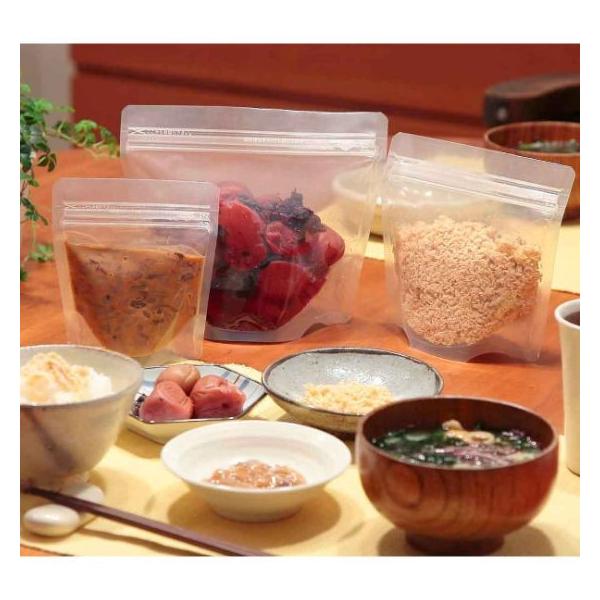 ラミジップ スタンドパック 巾広NYタイプ（FW） 規格袋 FW-24◇開口部が広く、充填しやすく取り出しやすい巾広タイプのチャック付ラミネート袋スタンドパックです。◇底ガゼットの形状はセイニチ独自の自立安定感のあるラミジップウェービィ?(...