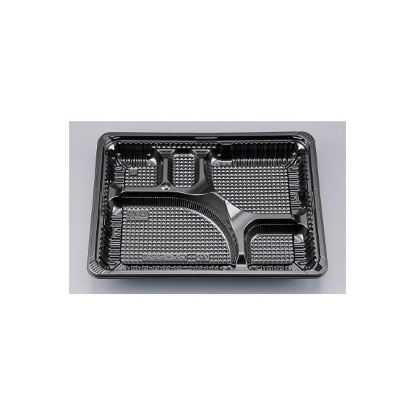 CZ-223 ＢＳ黒 本体◇定番のお弁当容器に！◇コストパフォーマンスに優れた弁当容器です。●本体：レンジ対応●素材：BS●耐熱温度：100℃　　　　　　●サイズ：２５８×２０２×３１mm ●入数：50枚