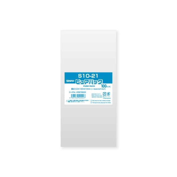 ●素材：OPP●サイズ：巾×長さ（mm）/100×210●形状：平袋●入数：100枚