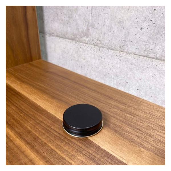 S42黒バフ キャップ◇口径42のネジキャップです。◇色は全3色あります。【42ネジキャップ】●サイズ：42mm ●入数：1個