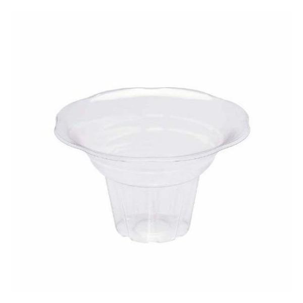 アイスフラワーAS ☆★注意！！☆★容器の変形の恐れがある為、高温多湿の保管は避けて頂き、直射日光の当たる野外での使用では注意して頂けますようお願い致します。◇夏の定番商品です！◇かき氷を盛り付けしやすい形状になっています。●材質：A-PE...