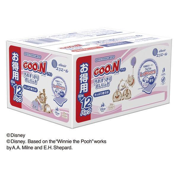 グーンプラス 汚れすっきりおしりふき◇乳液配合シートでうんち汚れをしっかり拭き取ります◇肌にやさしいシアバター配合◇ノンアルコール・無香料・パラベン無配合◇トイレに流さないでください【大王製紙株式会社】●アルコール：ノンアルコールタイプ●成...