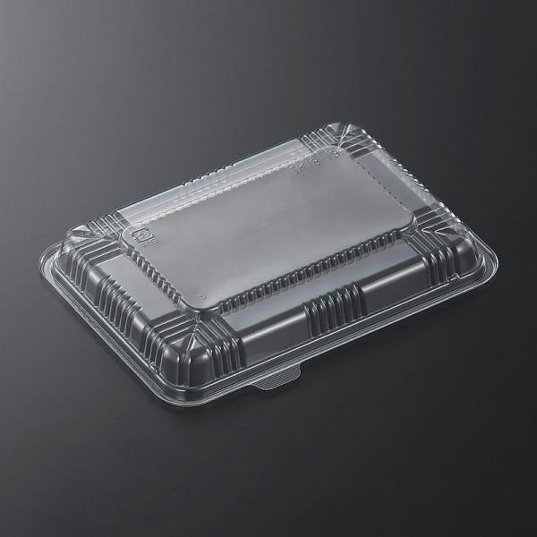 CTガチ重 ＩＫ18-13 蓋◇定番のお弁当に使いやすい、オーソドックスなどんぶり容器！●本体：レンジ非対応●素材：ＯＰＳ●耐熱温度８０℃　　　　　●サイズ：１６５×１１９×２３mm ●入数：５０枚