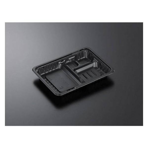 CTガチ弁Ｌ ＩＫ23-17Ｅ2 ＢＫ 身◇定番のお弁当に使いやすい、オーソドックスな弁当容器！●本体：レンジ対応●素材：ＣＴ●耐熱温度１３０℃　　　　　　●サイズ：２３０×１７０×３０mm ●入数：５０枚