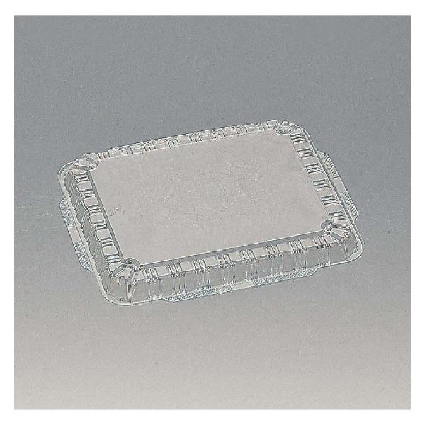 憩い RP-4KF E（内嵌合）◇憩い RP-4-1H 黒 E 本体、憩い RP-4-2H  黒 E 本体の蓋です。●蓋：レンジ不可●素材：OPS●耐熱温度：80℃　　　　　　●サイズ：237×199×16mm ●入数：50枚