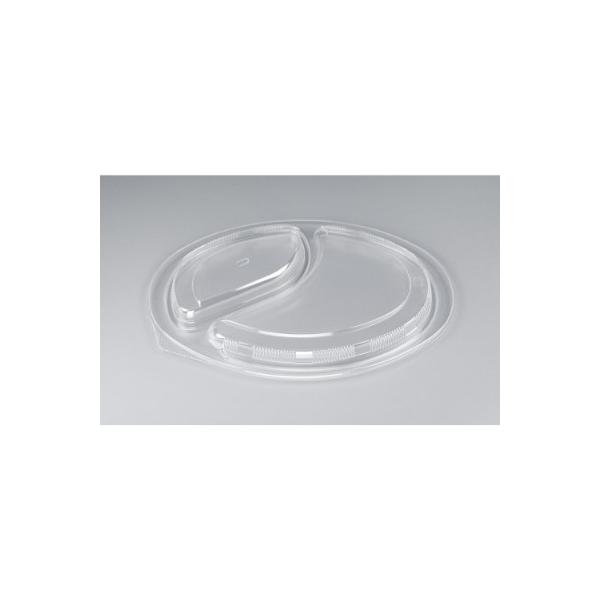 BFカレー内7嵌合蓋 （Ｕ字穴）◇本体と蓋がしっかり閉まるので汁漏れしにくいカレー容器です。◇テイクアウトやデリバリーとして人気です。※BFカレー内7 ホワイト 本体、BFカレー内7 カントリー 本体  の蓋です。●蓋：レンジ不可●素材：O...