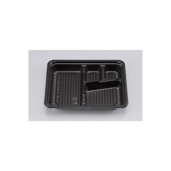 新CZ-21 ＢＳ黒 本体◇定番のお弁当に使いやすい、オーソドックスな弁当容器！◇少し深めのタイプです。●本体：レンジ対応●素材：BS●耐熱温度：100℃　　　　　　●サイズ：230×171×34mm ●入数：50枚