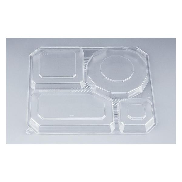 BFランチ内77 嵌合蓋 ◇BFランチ内77 ホワイト 本体 の蓋です。●蓋：レンジ不可●素材：OPS●耐熱温度：85℃　　　　　●サイズ（mm）：242×206×H12●入数：50枚