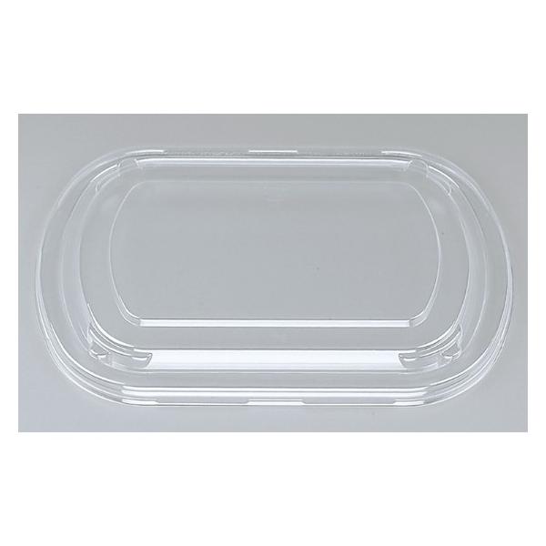 BF-172 嵌合蓋 ◇BF-172 フルーツ 本体 の蓋です。●蓋：レンジ不可●素材：OPS●耐熱温度：85℃　　　　　　●サイズ：186×129×7mm ●入数：50枚入