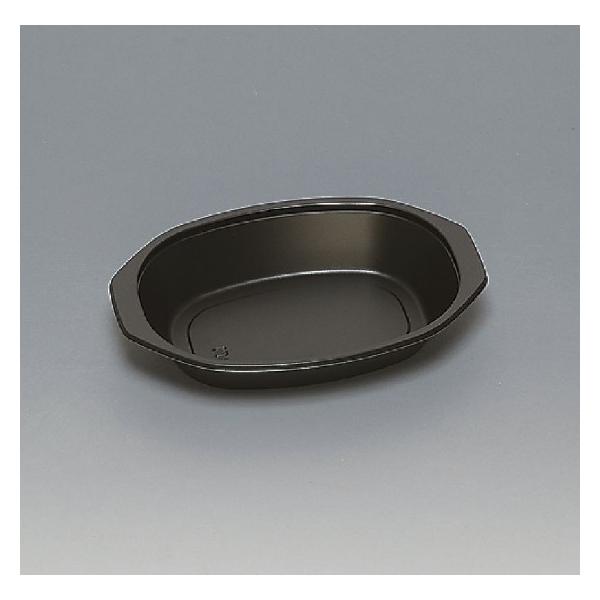 TR-160H 黒 本体◇TRシリーズ豊富なバリエーションでイロイロなメニューに対応！◇グラタン容器のような形状で、洋食やお惣菜、どんぶり容器としても人気です。●本体：レンジ対応●素材：PPF●耐熱温度：１３０℃　　　　　●サイズ：２１８×...