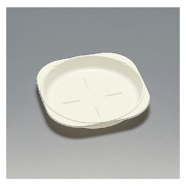 TR-33H 本体 ◇TRシリーズ・多彩な形状でいろいろなメニューに対応！◇形状は円形で、お好み焼き、やきそば、パスタ等の容器に！●本体：レンジ対応●素材：PPF●耐熱温度：１３０℃　　　　　●サイズ：１９８×１９８×２８mm ●入数：５０枚