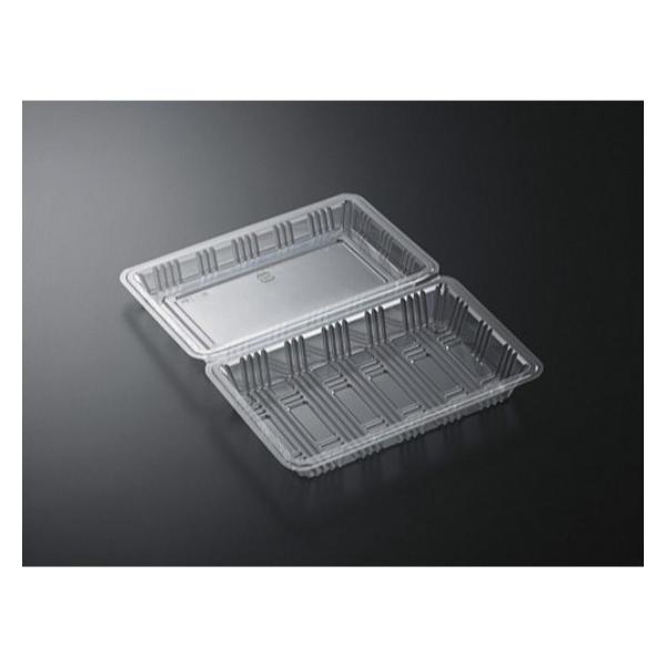 フードパック 特1深 SE◇テイクアウト容器の定番品、透明のフードパック！◇お惣菜のテイクアウトやイベント・お祭りに幅広く使われています。●本体：レンジ不可●素材：OPS●耐熱温度：８０℃　　　　　●閉じたサイズ：２１９×１３８×H５０mm...