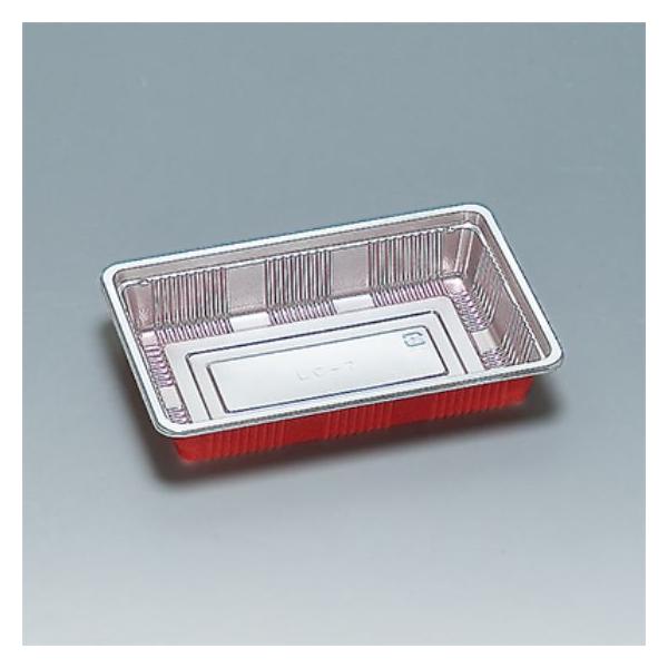 ディッシュ LC-7◇コチラの商品は本体と蓋セットです。●本体：レンジ不可●素材：HIPS●耐熱温度80℃　　　　　　●サイズ：208×131×35mm ●入数：100枚セットDXHS-7、Z-7、100、1200