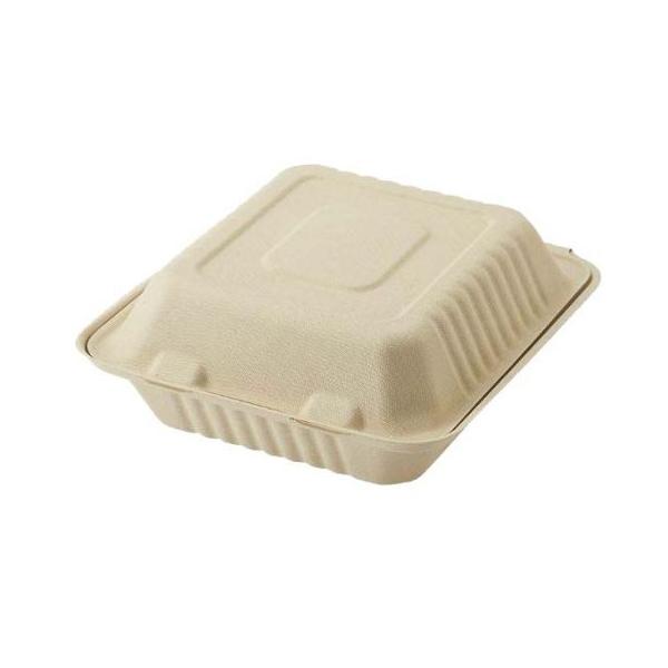 エコバンブーフードパック BFD3-20 ◇100%食物繊維なので埋めると土に還る、環境に配慮したエコ商品です。◇水や油に強く、電子レンジにもお使いいただけます。◇ホームパーティやアウトドア・行楽などで大活躍します。エコなのに高級感も演出で...