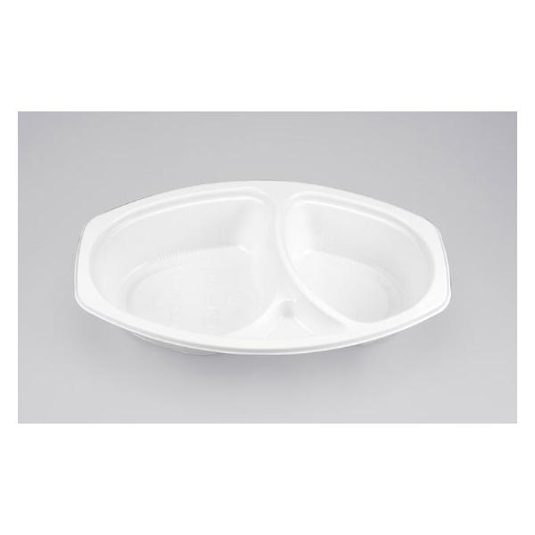 BFカレー内6 ホワイト 本体 ◇本体と蓋がしっかり閉まるので汁漏れしにくいカレー容器です。◇テイクアウトやデリバリーとして人気です。※BFカレー内6 嵌合蓋 （Ｕ字穴） の本体です。●本体：レンジ対応●素材：BF●耐熱温度：105℃　　　...