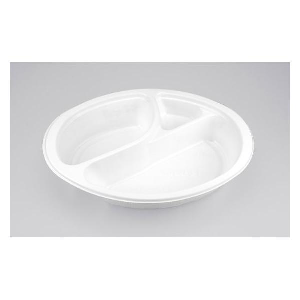 BFカレー内7 ホワイト 本体 ◇本体と蓋がしっかり閉まるので汁漏れしにくいカレー容器です。◇テイクアウトやデリバリーとして人気です。※BFカレー内7 嵌合蓋 （Ｕ字穴） の本体です。●本体：レンジ対応●素材：BF●耐熱温度：105℃　　　...