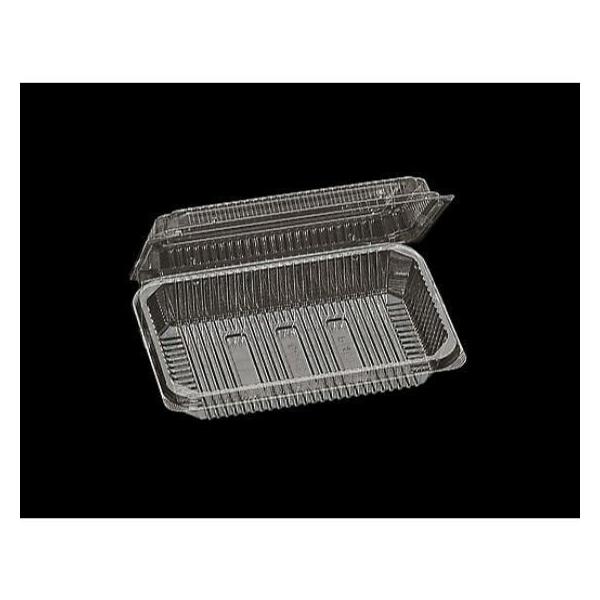 FKパック P−400◇一体式のワンタッチ嵌合容器です。●本体：レンジ不可●素材：OPS●耐熱温度：80℃　　　　　　●サイズ：175×113×28（12）mm●入数：1200枚