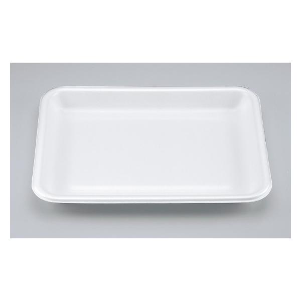 V-33 無地◇無地で汎用性のある発泡の業務用食品トレーです。◇お肉やお魚などの生鮮食品から揚物や煮物などのお惣菜まで幅広く使用されています。◇ラップを使用して包装する容器です。●素材：PSP●耐熱温度：85℃●特徴：断熱・保温・耐寒・省資...