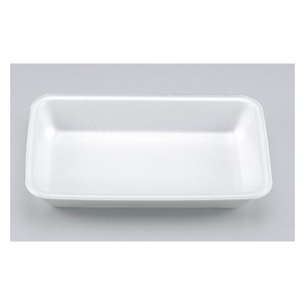 V-62N 無地◇無地で汎用性のある発泡の業務用食品トレーです。◇お肉やお魚などの生鮮食品から揚物や煮物などのお惣菜まで幅広く使用されています。◇ラップを使用して包装する容器です。●素材：PSP●耐熱温度：85℃●特徴：断熱・保温・耐寒・省...