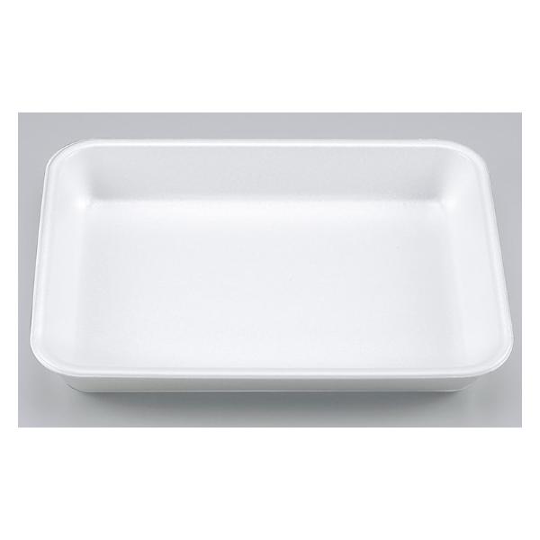 V-65N 無地◇無地で汎用性のある発泡の業務用食品トレーです。◇お肉やお魚などの生鮮食品から揚物や煮物などのお惣菜まで幅広く使用されています。◇ラップを使用して包装する容器です。●素材：PSP●耐熱温度：85℃●特徴：断熱・保温・耐寒・省...