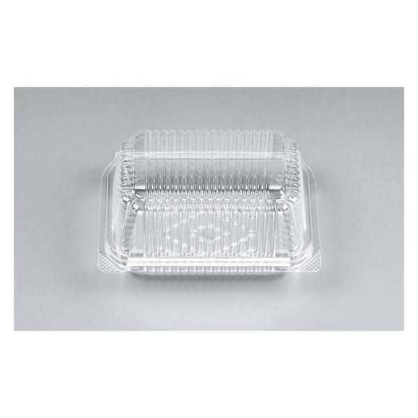 フードパック KHS-4◇本体と蓋がパチッと閉まるフードパックです。◇調理パンの容器やお惣菜の容器として人気です！●材質：OPS●レンジ：不可●サイズ（mm）：135×94×25  フタ34●入数：1800枚（50枚×36）