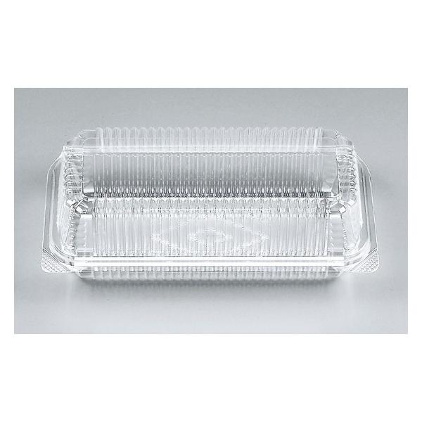 フードパック KHS-5◇本体と蓋がパチッと閉まるフードパックです。◇調理パンの容器やお惣菜の容器として人気です！●材質：OPS●レンジ：不可●サイズ（mm）：187×90×30  フタ28●入数：1200枚（50枚×24）