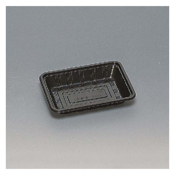 LC-506 黒◇コチラの商品は本体と蓋セットです。●本体：レンジ不可●素材：HIPS●耐熱温度：80℃　　　　　　●サイズ：178×125×30mm ●入数：1200枚セット（50×24）