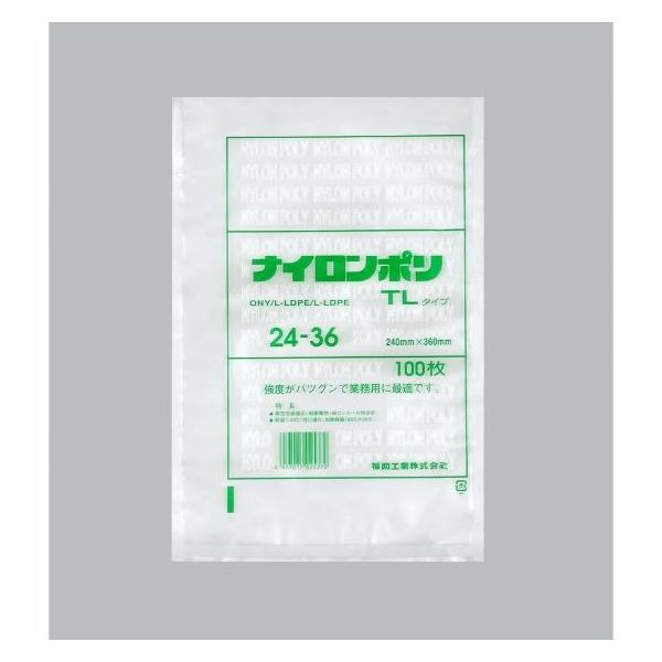 ナイロンポリ TLタイプ 24-36◇サイズが豊富で幅広い用途に対応できます。◇-40℃の冷凍食品包装から、95℃30分の高温ボイル殺菌まで幅広く対応できます。◇開封性を良くするため、V型ノッチ加工されています。用途○こんにゃく、米、漬物、...