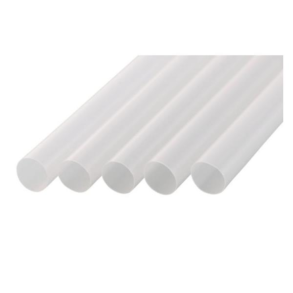 DAIYA STRAW タピオカストロー クリア◇タピオカ用のストレートストロー（袋なし）です。 ●サイズ：φ12mm×21cm●入数：2600本（130本×20箱）