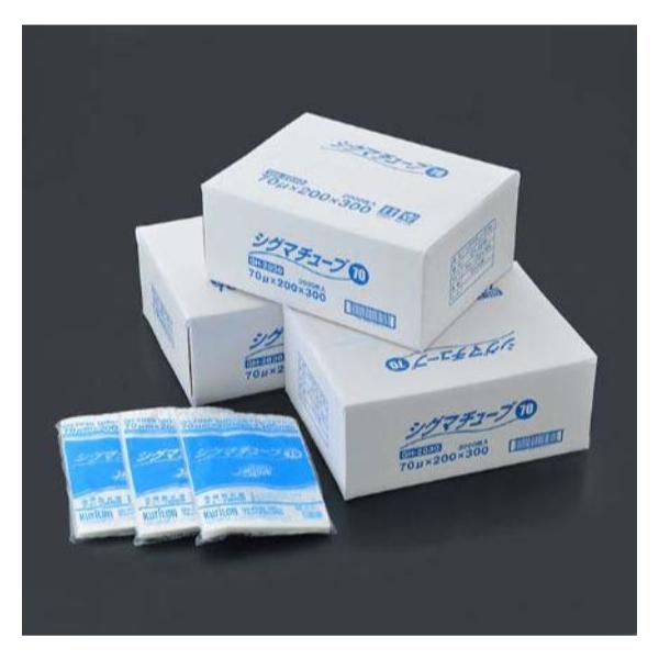 シグマチューブ ＧＴ-2538　Ｖノッチ付◇60μで三層70μの強度を実現した高機能フィルム◇業界初のVノッチ付きチューブ袋。◇三方シールのサイドシールを取り除いた形状で、エコロジー・省コストのため、業務用におすすめ。◇透明性と光沢感に優れ...