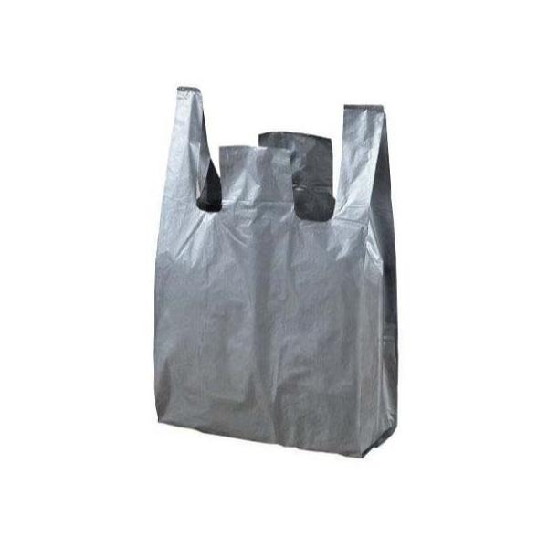 TC45 シルバー　◇東日本サイズ 45号 / 西日本サイズ 45号 / LLサイズ◇中身が透けにくいシルバータイプで、吊り下げて使えます。◇目安は2.0Lのペットボトルが3本入る感じです。●材質：HDPE●サイズ：450（マチ150）×5...