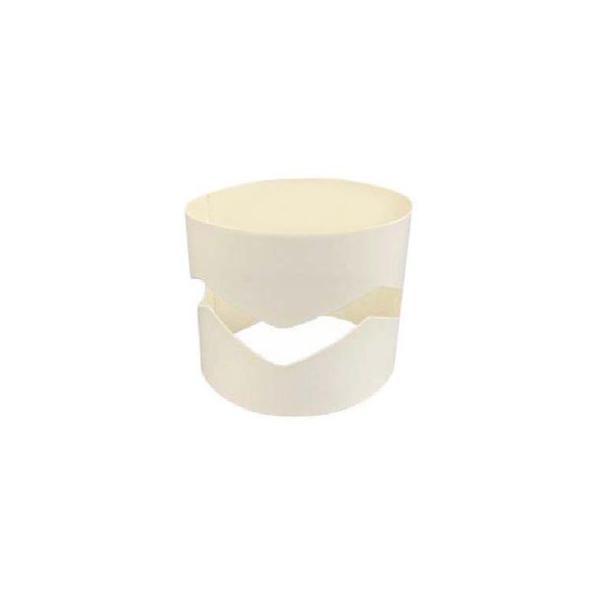 ケーキスペーサー◇直径は6段階に調節が可能です。◇筒状に組み立ててケーキ箱の空きスペースを埋め、ケーキの傷みを防止します。　◇保冷剤の収納ケースやスプーン・ナフキンの収納にも使えます。●材質：パルプ100％●サイズ：幅70×310mm●入数...